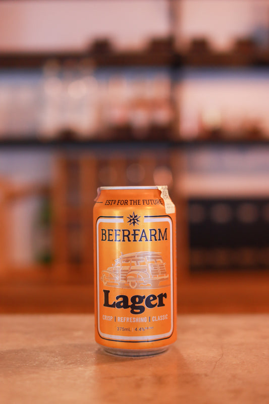 Beerfarm West Coast Lager (375ml) — Farmer's Bar