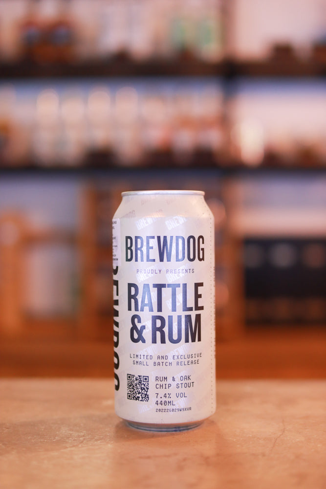 BrewDog Rattle & Rum Stout (440ml) — Farmer's Bar