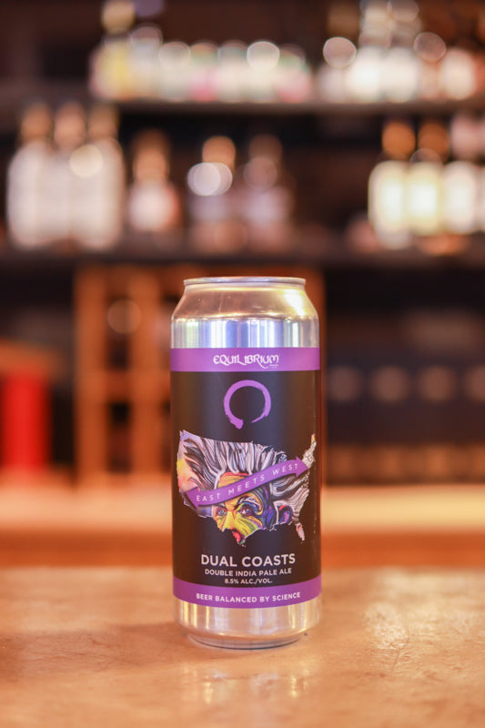 Equilibrium Dual Coasts Imperial IPA (473ml) — Farmer's Bar