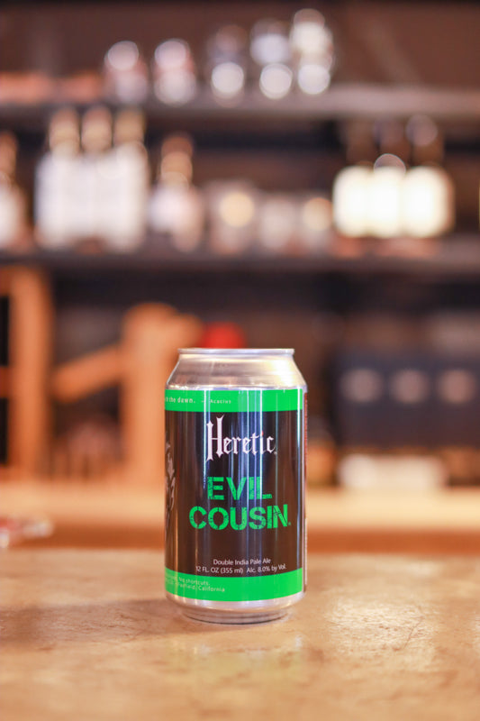 Heretic Evil Cousin Double IPA (355ml) — Farmer's Bar