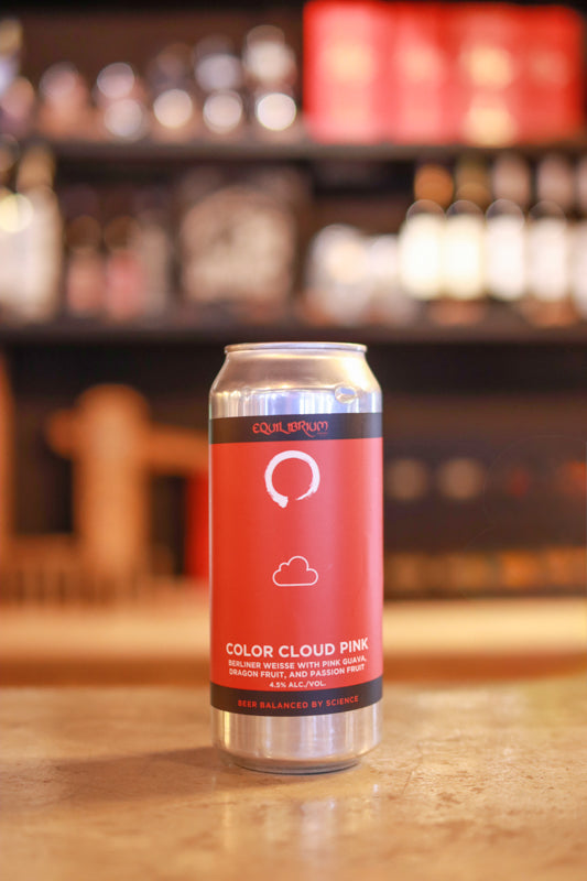 Equilibrium Color Cloud Pink Berliner Weisse (473ml) — Farmer's Bar