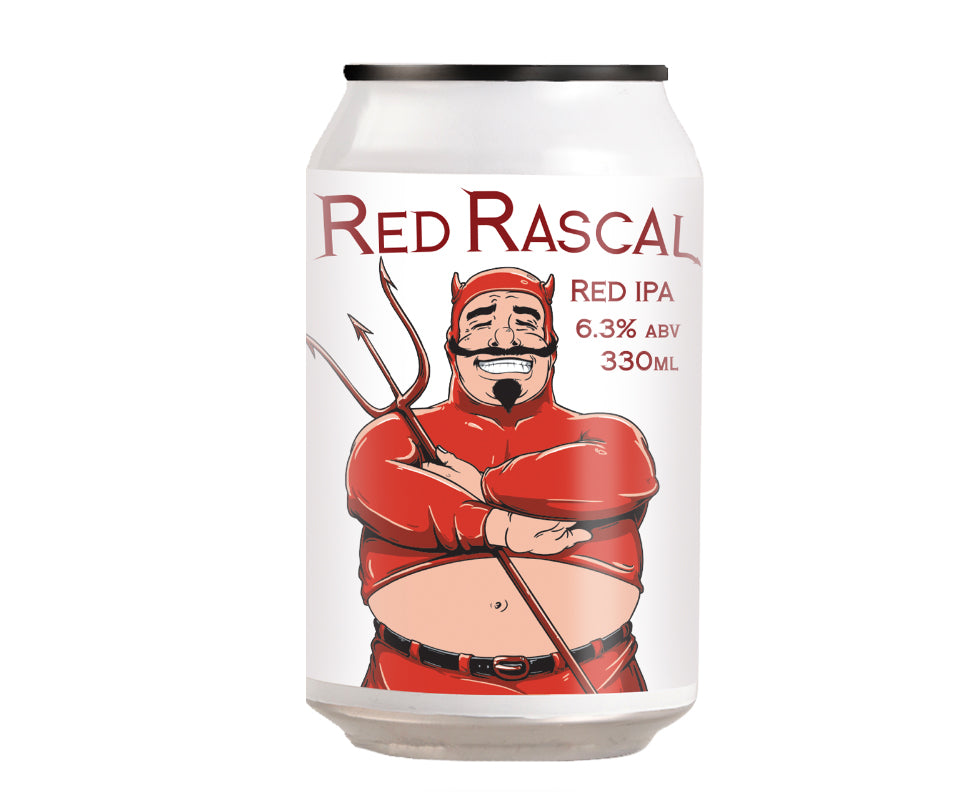 Double Vision Red Rascal Red IPA (330ml) — Farmer's Bar