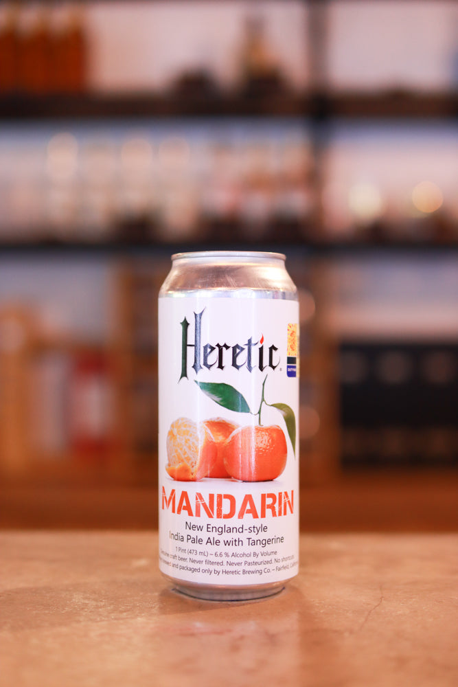 Heretic Mandarin IPA (473ml) — Farmer's Bar